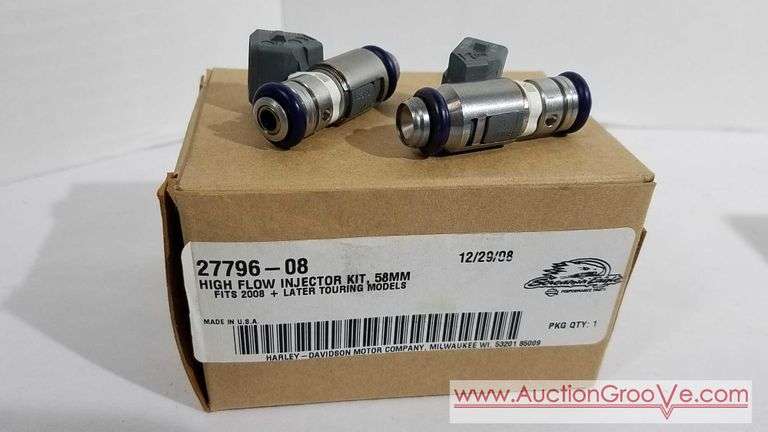 High Flow Injector kit, part #27796-08. Harley Davidson Screaming Eagle ...