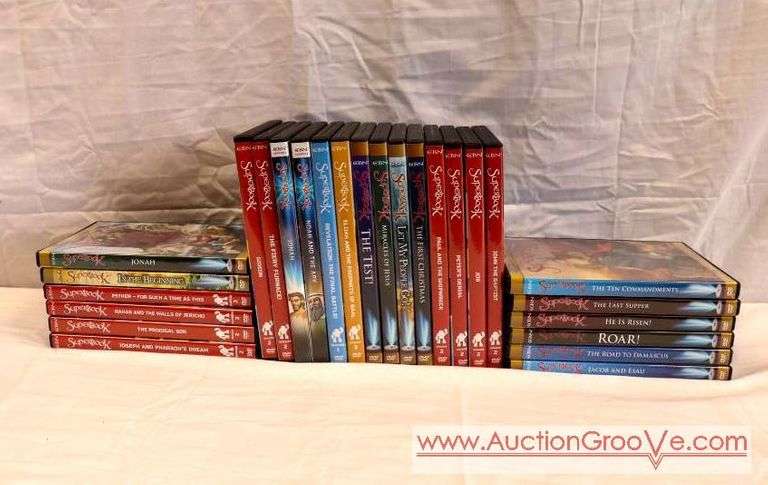 This large collection of Superbook Christian DVD's would be great to ...