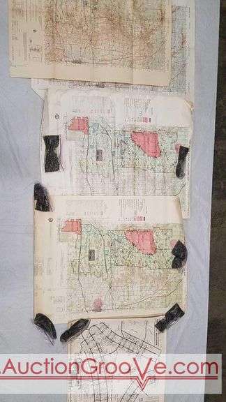 Camp McCoy Maps prepared by the US Army Topography Command 1970, two ...