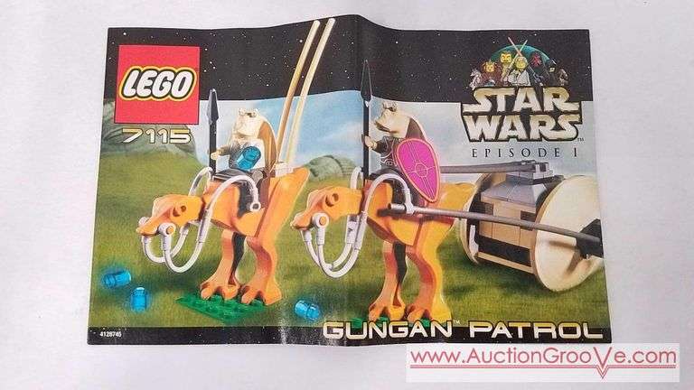 Lego Star Wars Gungan Patrol, item 7115. Lego group 2000 building toy ...