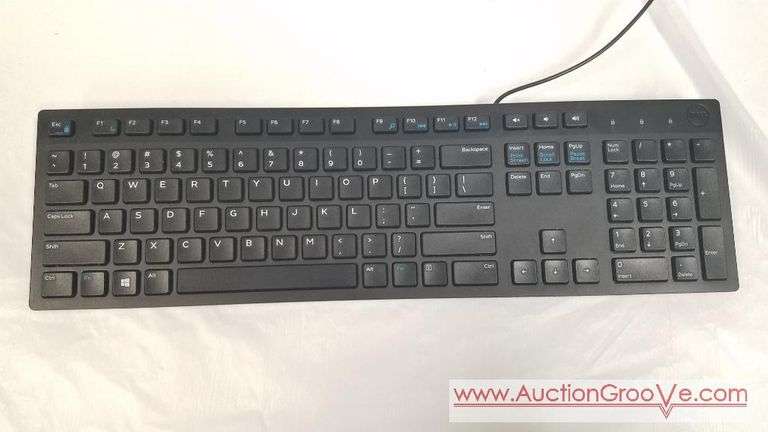 Dell Keyboard Model Number KB216-BK-US - AuctionGrooVe.com 608-792-2437