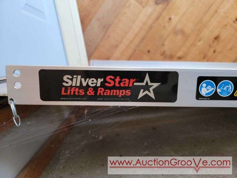 Silver Star Lifts & Ramps. Metal ramp 48 x 29. Ramp appears to fold up ...