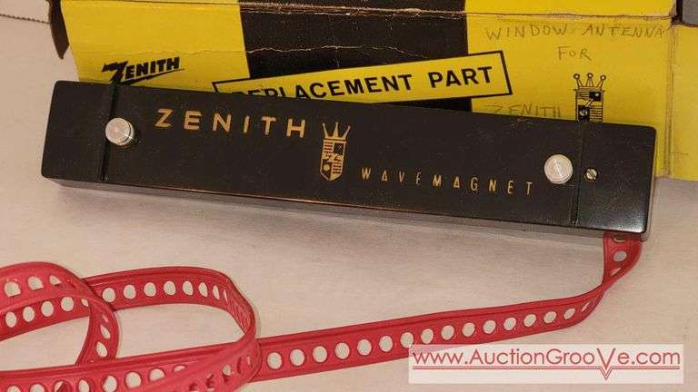 Zenith Wavemagnet window antenna for Zenith Transoceanic Radio Receiver ...