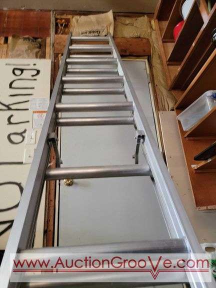 Keller ladders. 3100 series. 16 ft aluminum extension ladder type 3 ...