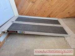 Silver Star Lifts & Ramps. Metal ramp 48 x 29. Ramp appears to fold up ...