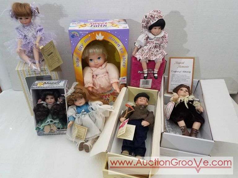 Seven collectable dolls. Sweet Faith doll is soft and cuddly, she will ...