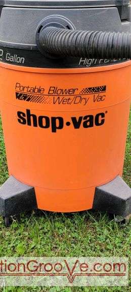 Shop Vac portable blower wet dry vacuum 12 gallon high performance ...