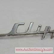 Packard Clipper Emblem / Name Plate. 10 x 1. A - AuctionGrooVe.com 608 ...