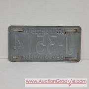 1961 U.S. Forces In Germany License Plate. I - AuctionGrooVe.com 608 ...