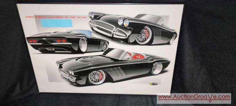 2009 Street Machine of the Year. Eric Brockmeyer Design. 30 x 20. Owner ...