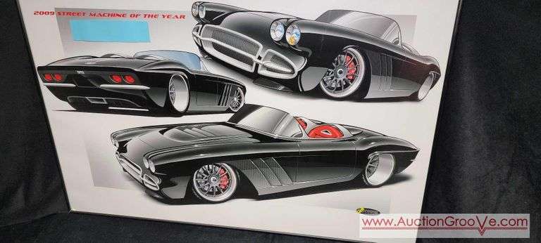 2009 Street Machine of the Year. Eric Brockmeyer Design. 30 x 20. Owner ...