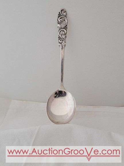 Silver Spoon marked 830S NM. B - AuctionGrooVe.com 608-792-2437