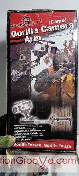 Gorilla Camera Arm. Swings 360 degrees in Camo NEW IN BOX. GW ...
