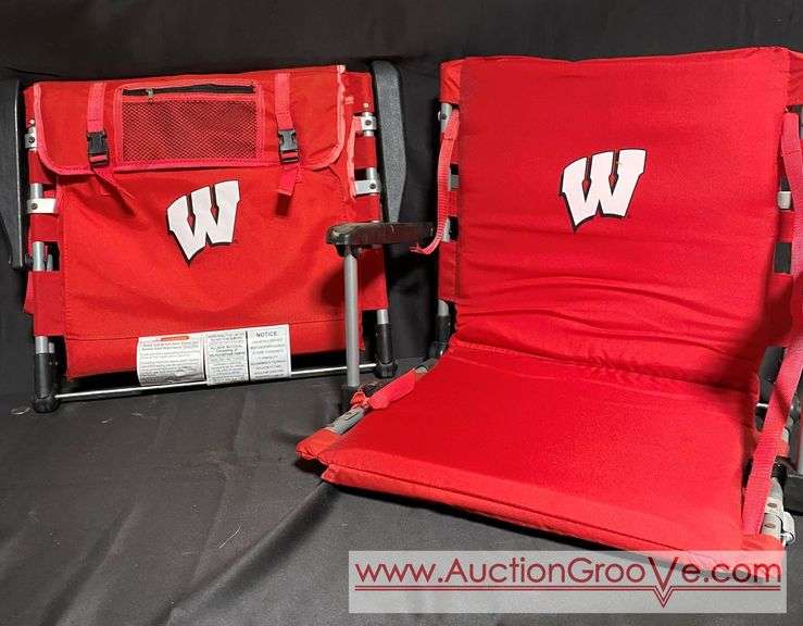 Wisconsin Badger stadium charis (Set) - Used stadium chairs ...