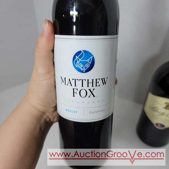 Mathew Fox merlot, and liberty creek Pinot Noir. BB - AuctionGrooVe.com ...