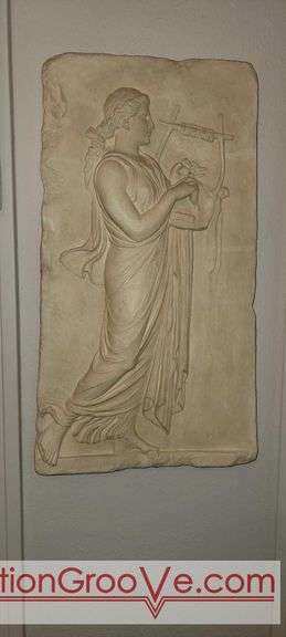 Neo-Attic relief of the Muse Citharide. Artist: Unknown. Neo Relief ...