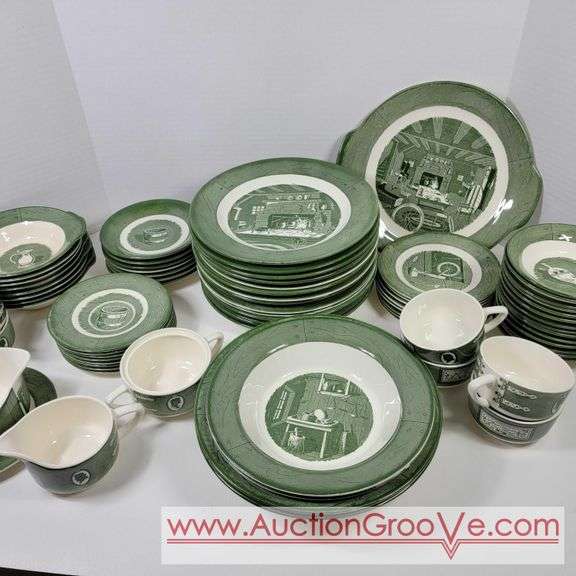 Colonial Homestead by Royal. Not a full set. Only a few pieces are ...