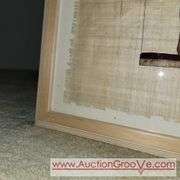 Judgement Day Egyptian Papyrus Painting. The Judgement of the Dead in ...