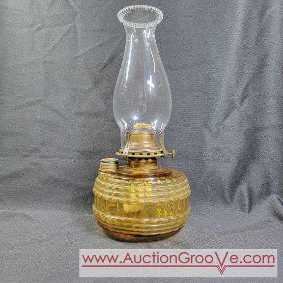 Queen Anne No. 2. 22. Scovill MFG Co. Kerosene Lamp. Pat. Oct 30 1877 ...
