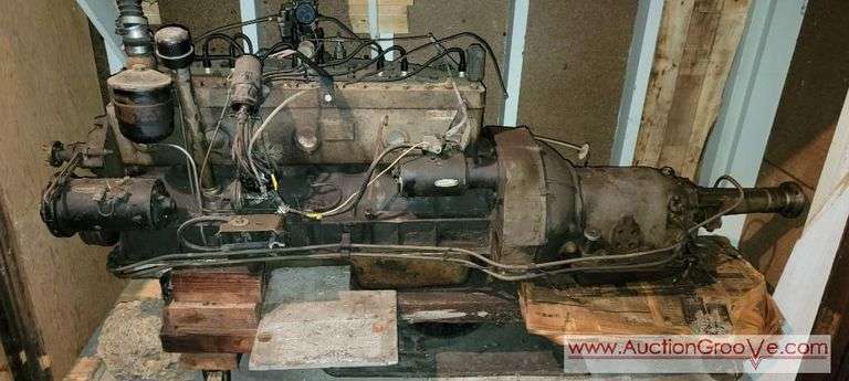 1954 Packard Thunderbolt Straight Eight 327* Engine and ULTRAMATIC ...