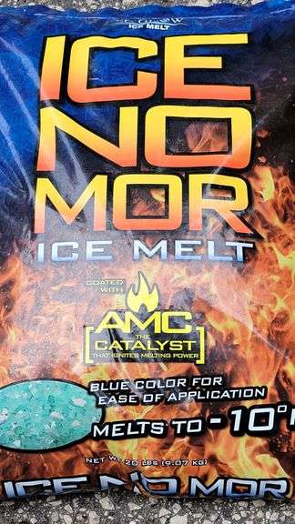 SEVEN - 20 LB BAGS ICE NO MOR - AuctionGrooVe.com 608-792-2437