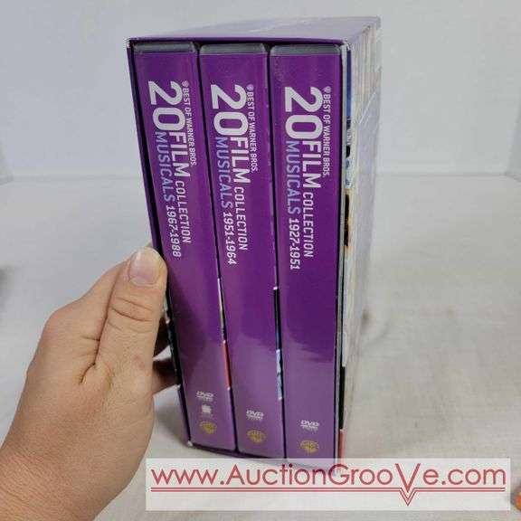 Best of Warner Bros 20 Film Collection Musical DVDs. B2 - AuctionGrooVe.com 608-792-2437