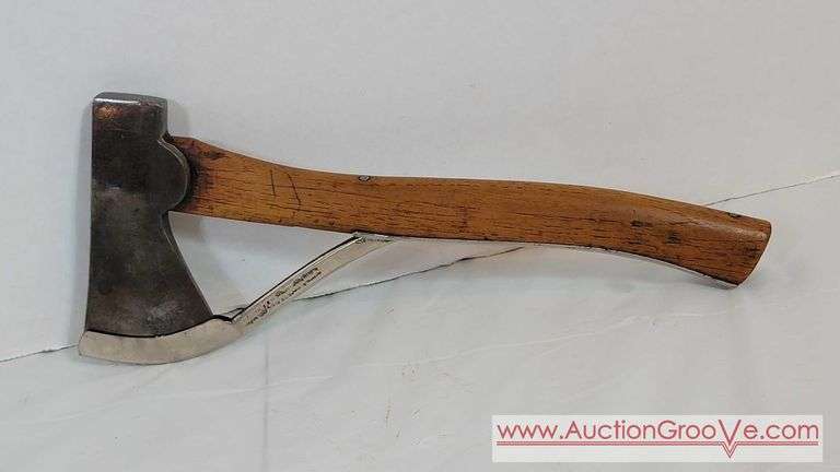 MARBLE SAFETY AXE CO GLADSTONE, MICH USA. Pat 1898 Marble Safety Axe ...