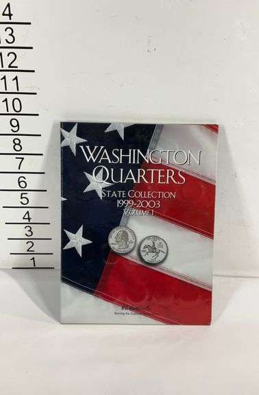 Washington quarters collector book 1999-2003, complete - Hash Auctions