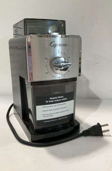 Capresso coffee grinder - Hash Auctions