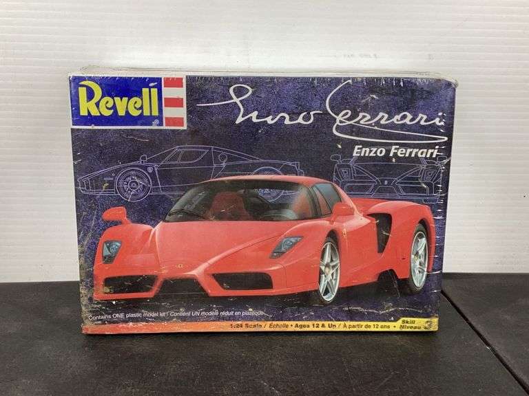 Enzo Ferrari Plastic Model Kit, by Revell - Hash Auctions