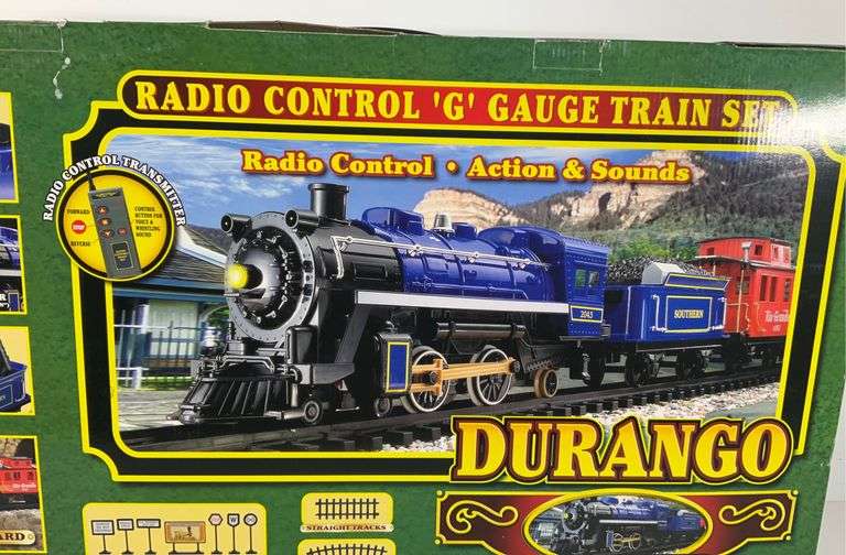 Durango Express radio control G gauge train set - Hash Auctions
