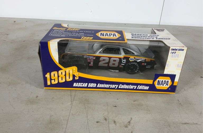 Napa NASCAR 50th Anniversary Collectors edition Car. 1980 Buddy Baker ...