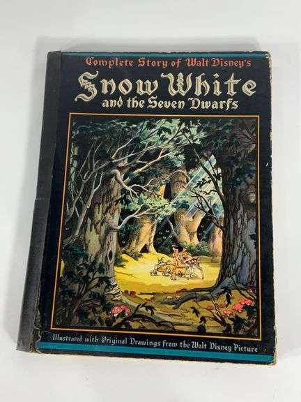 Walt Disneys Snow White book, 1937 - Hash Auctions