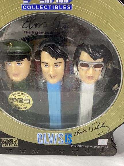 Pez collectible tins, Elvis and Mickey Mouse - Hash Auctions