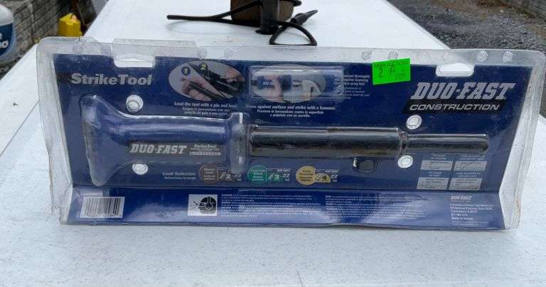 Duo-Fast construction Strike Tool, Load fired Hammer, new in package ...