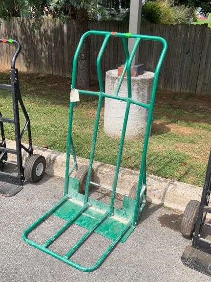 Hand Dolly Truck , double wide with the flip up lower bar tires need ...