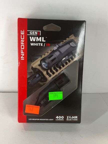 Inforce gen 2 WML led weapon mounted light - Hash Auctions