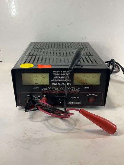 Pyramid model ps-36kx regulated power supply, powers on - Hash Auctions