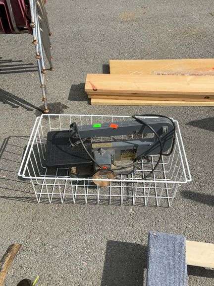 Montgomery Wards Scroll Saw with disc sander - Hash Auctions