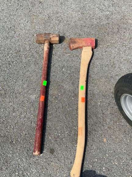Sledge Hammer and Axe - Hash Auctions