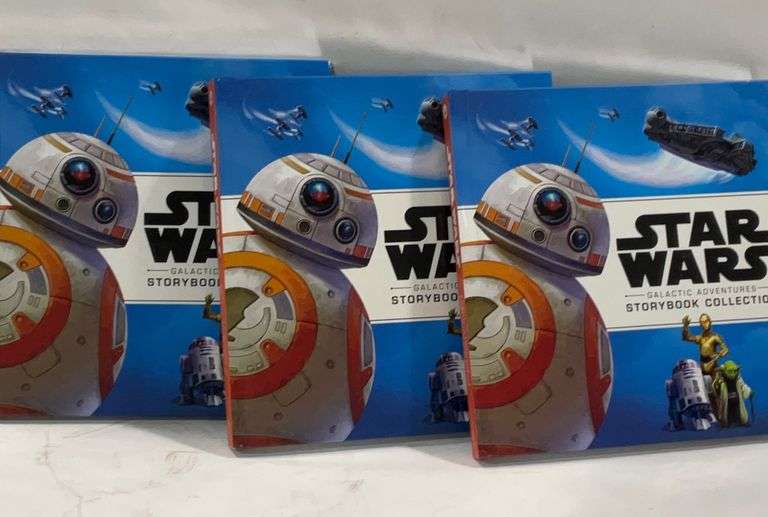 3 Star Wars galactic adventures storybook collection - Hash Auctions
