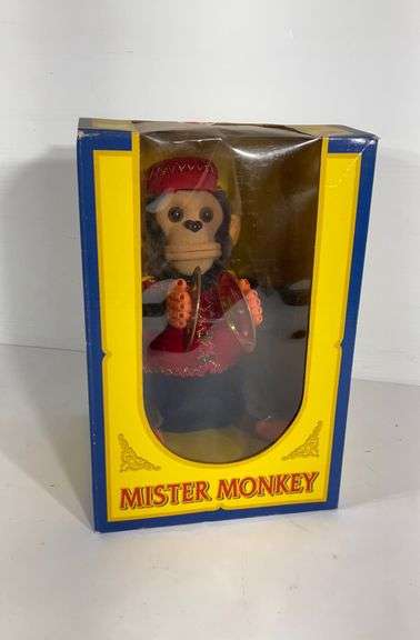 Charm Company Mister Monkey battery powered toy with box - Hash Auctions