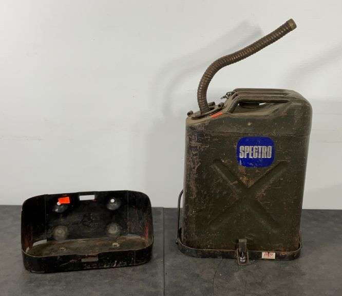 Military Fuel Can or Jerry Can with mount rack plus additional mount ...