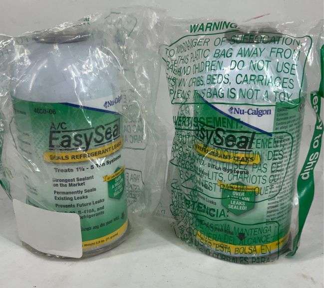 Two Easy seal Refrigerant leak cans - Hash Auctions