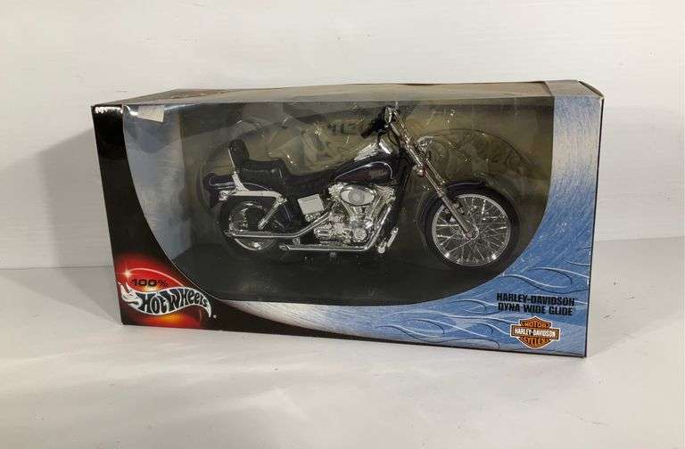 Hot Wheels Harley Davidson Dyna Wide Glide die cast motorcycle - Hash ...