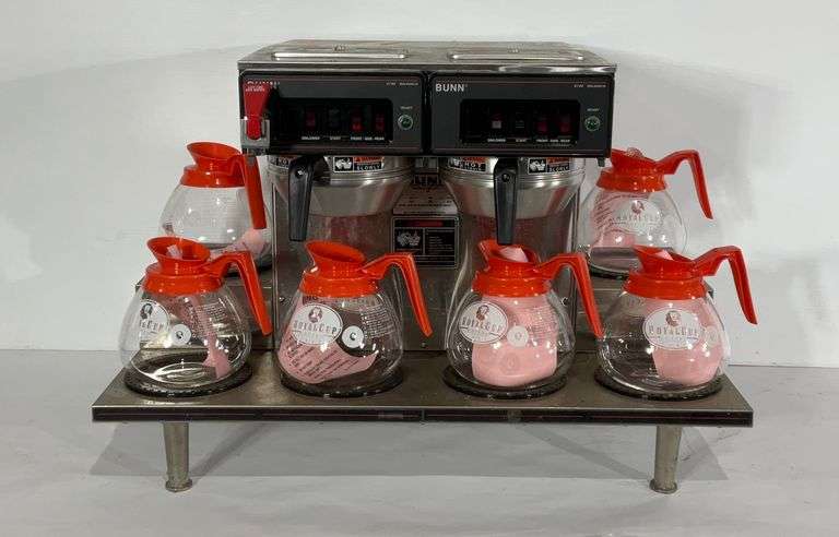 Bunn CE Series dual coffee maker with 6 burners. Needs both hard wired ...
