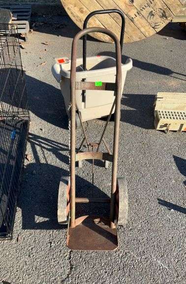 Tank Cart dolly, shop Acetylene tank type - Hash Auctions