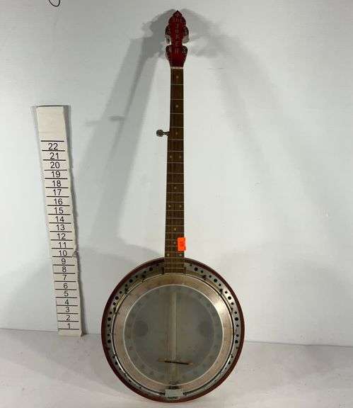 Remo weather king 5 string banjo - Hash Auctions