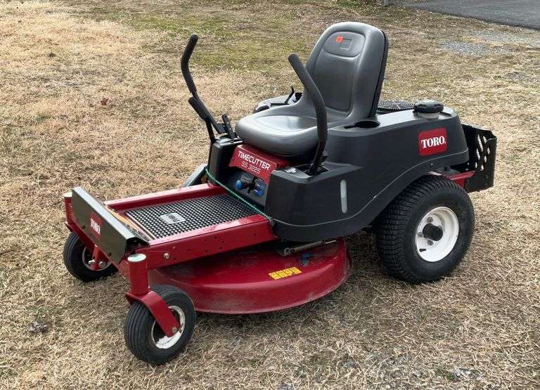 Toro Zero Turn Mower, SS3225, Having a 32”:Circle Deck, a 22.5 hp or ...