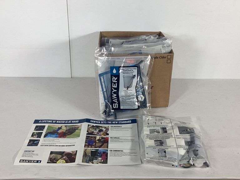 14 Sawyer Point One Filter Bucket Adapter Kits - Hash Auctions